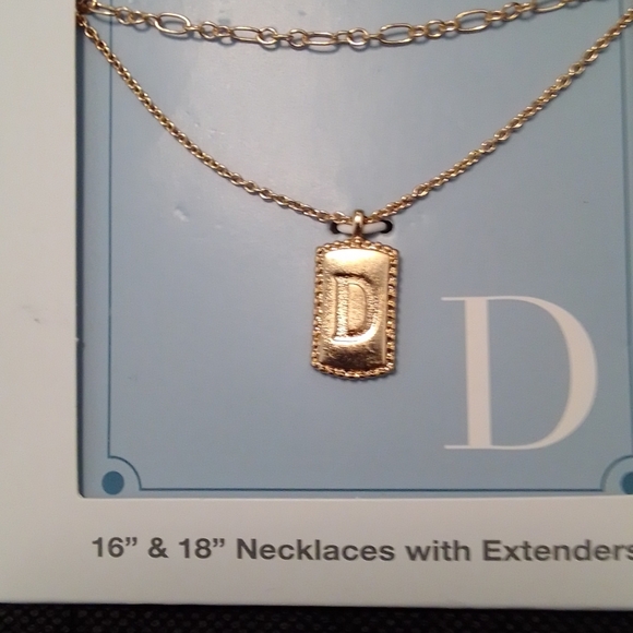 Jewelry | Letter D Necklace | Poshmark